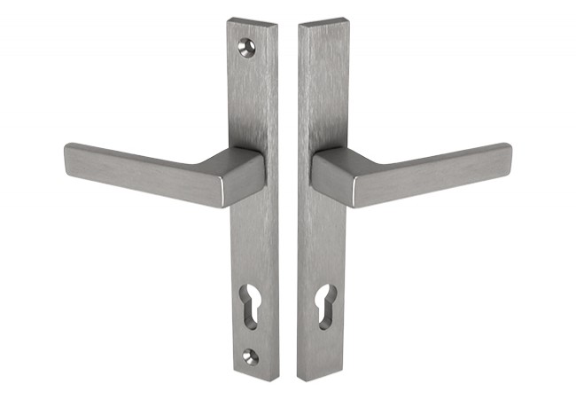 - Klamka drzwiowa Estima E300 rozstaw 92, szyld 33 mm, kolor inox ...